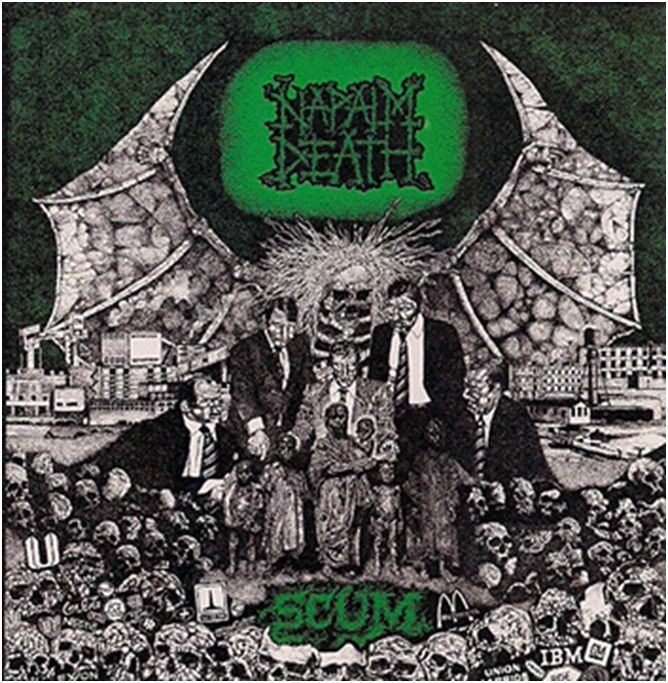 Napalm Death Scum Disembodied Records Store