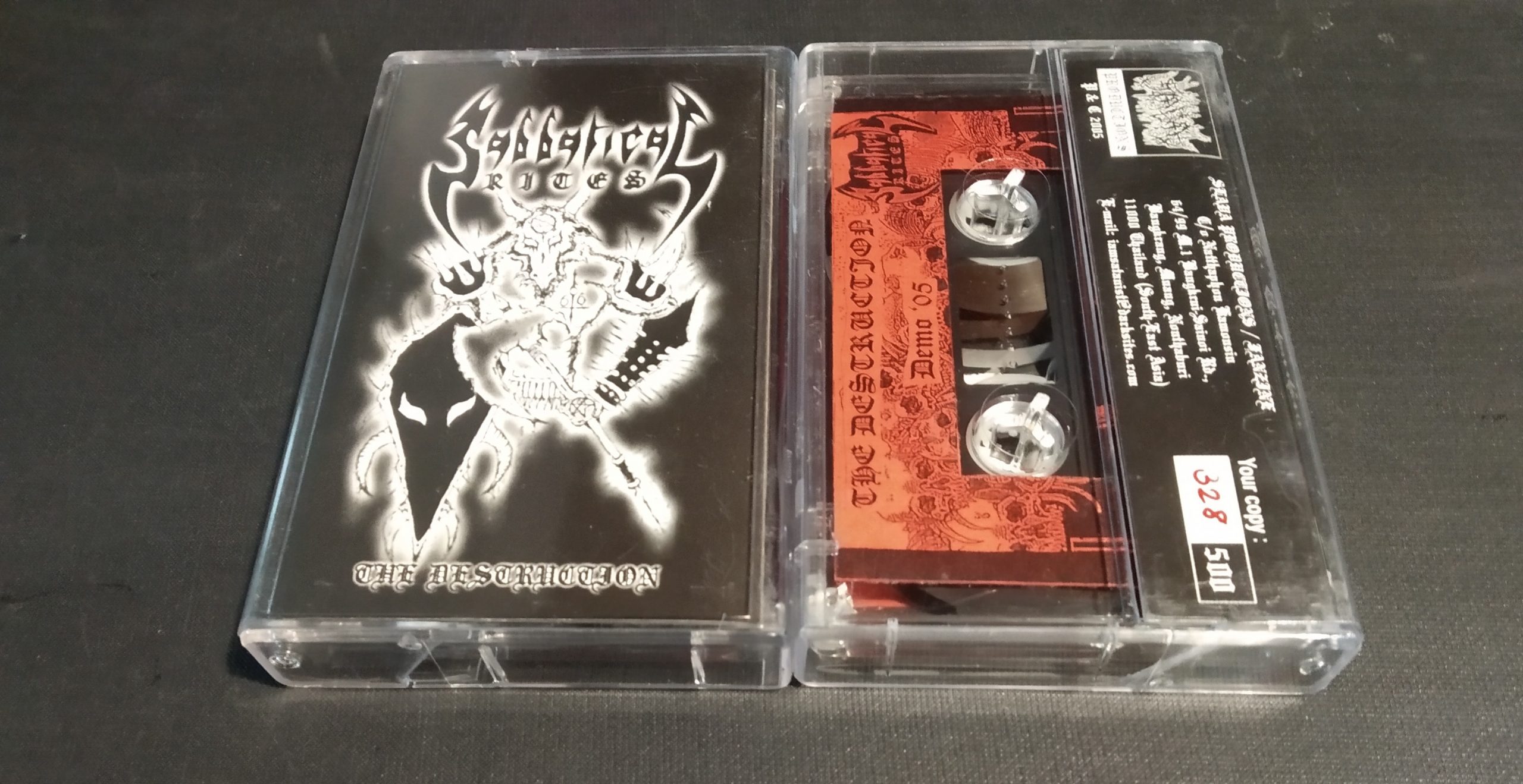 SABBATICAL RITES – The Destruction (TAPE) – Disembodied Records Store